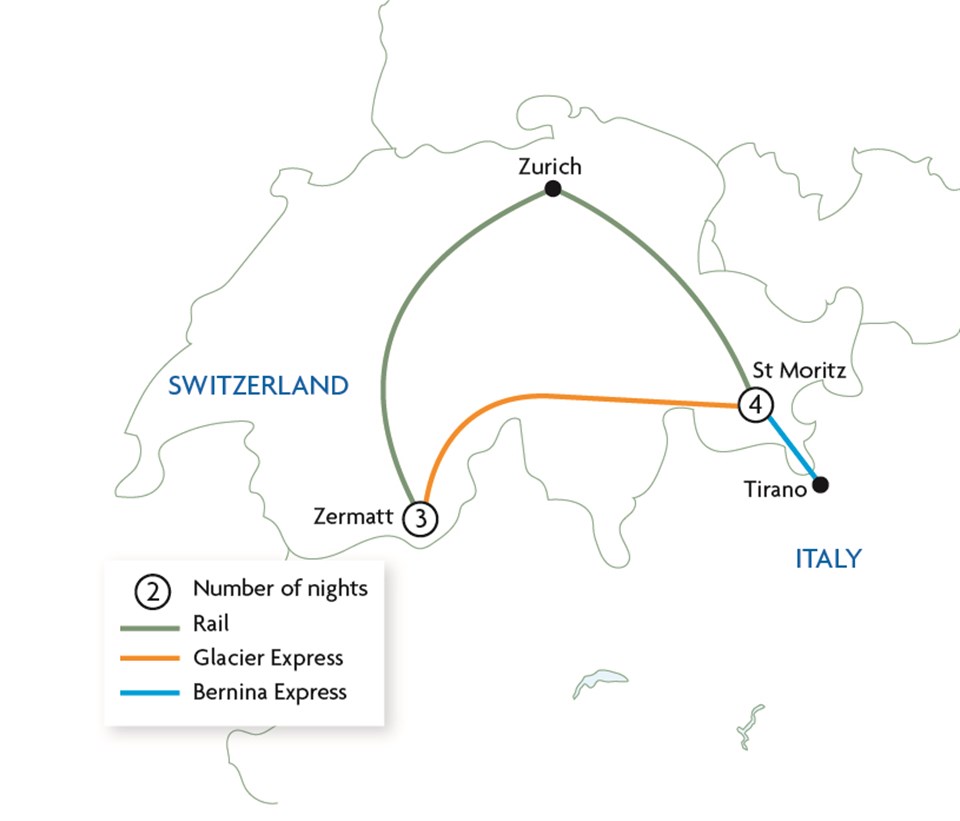 Classic Glacier & Bernina Express | Trailfinders