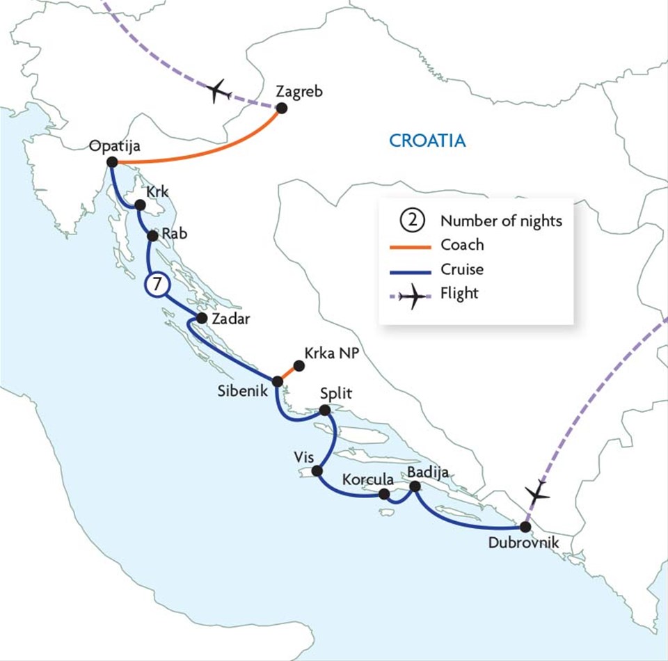 Adriatic Coastal Cruise Tour | Trailfinders