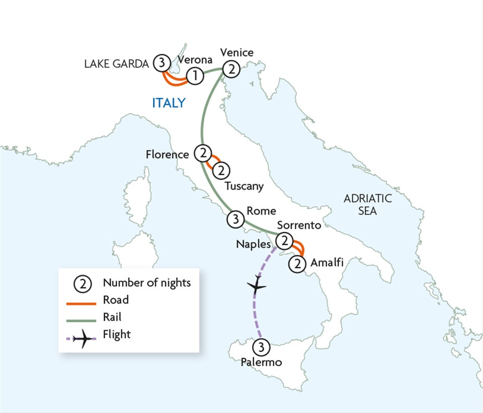 Grand Tour of Italy | Trailfinders