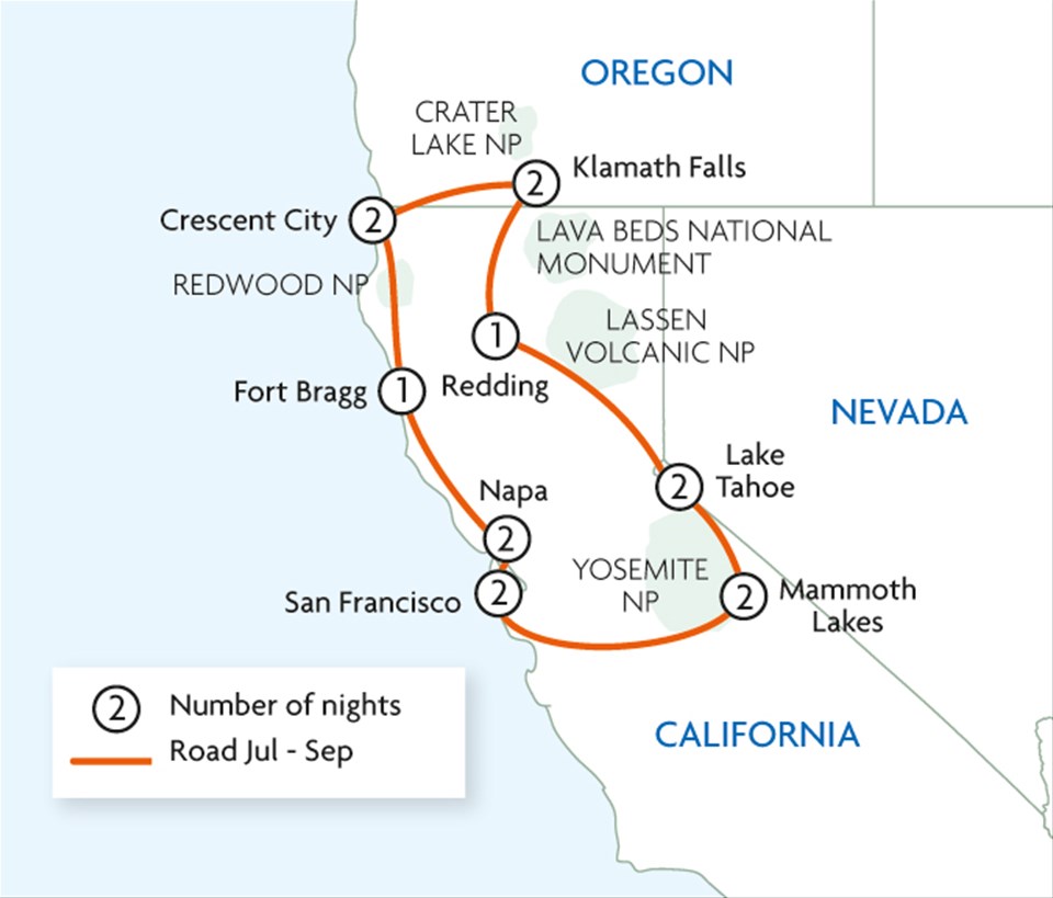Northern California Map 43 Northern California Mountains High Res