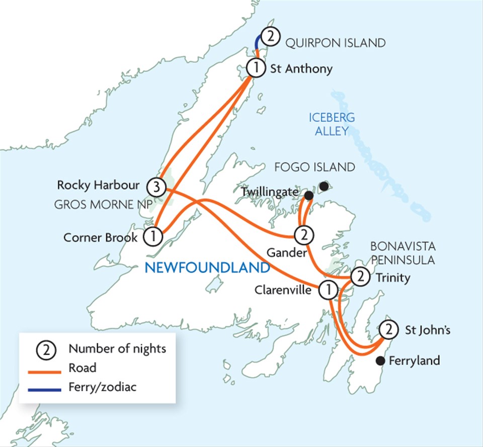 Legends of Newfoundland | Trailfinders Ireland