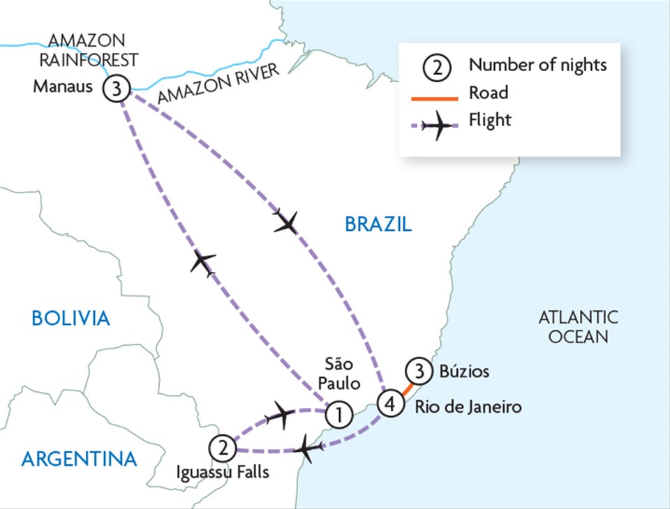 Beautiful Brazil | Trailfinders