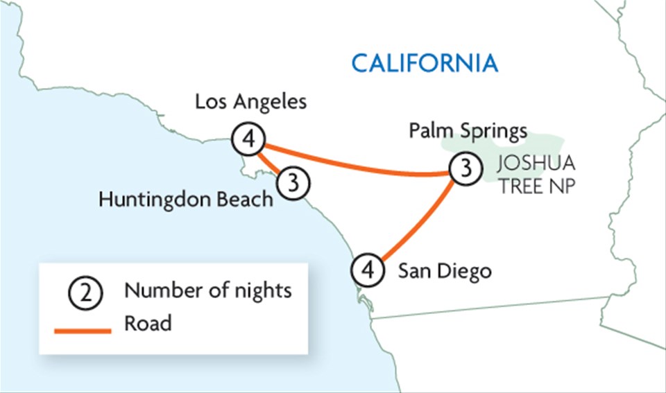 Map Of Beaches In Southern California The Ultimate 10 Days In