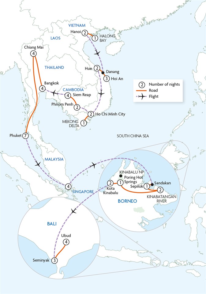 Grand Tour of South East Asia | Trailfinders