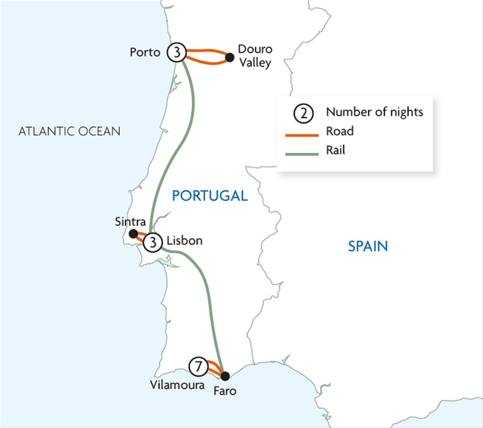 Portugal's City, Scenery & Coast by Rail | Trailfinders Ireland