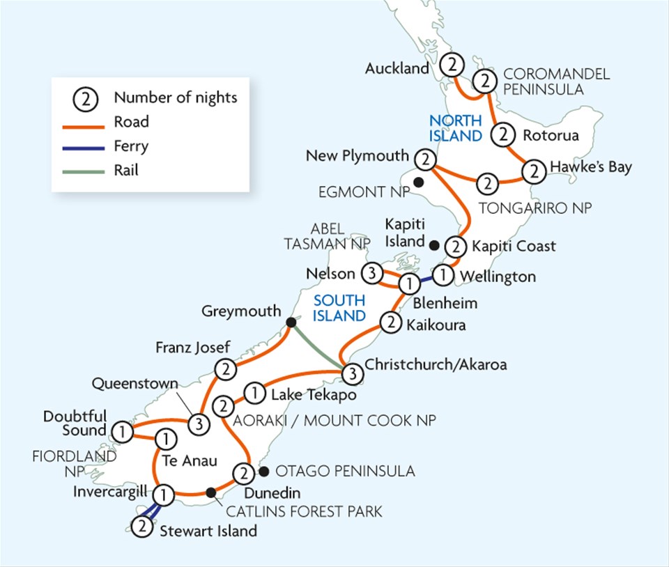 National Parks of New Zealand | Trailfinders