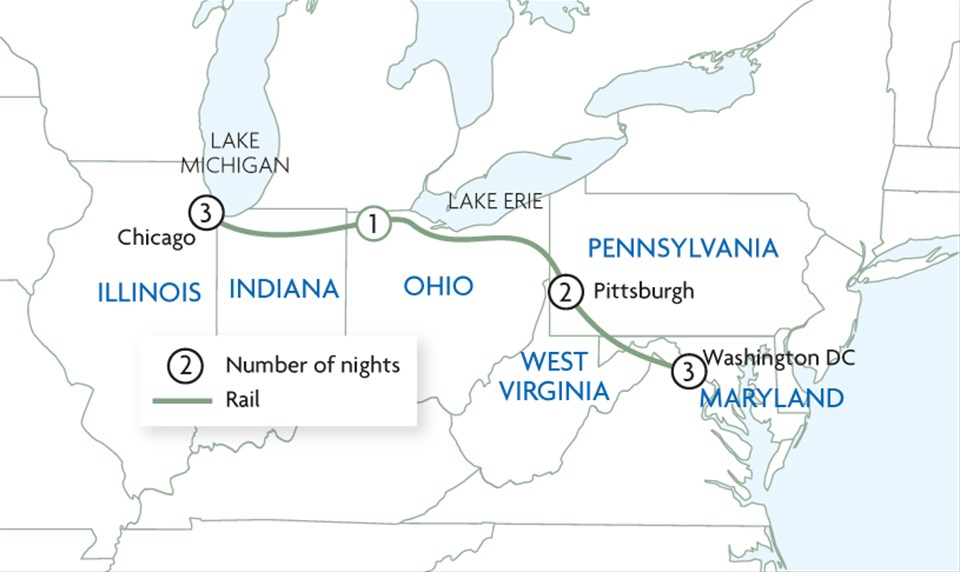 Chicago to Washington DC by Rail | Trailfinders Ireland