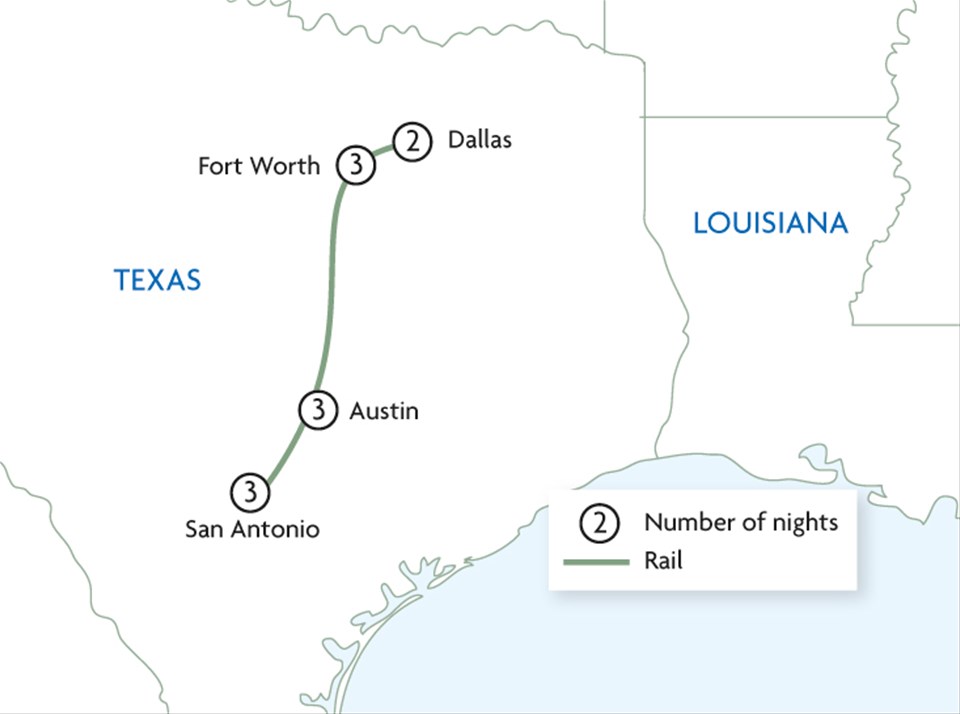 Texas by Rail | Trailfinders Ireland