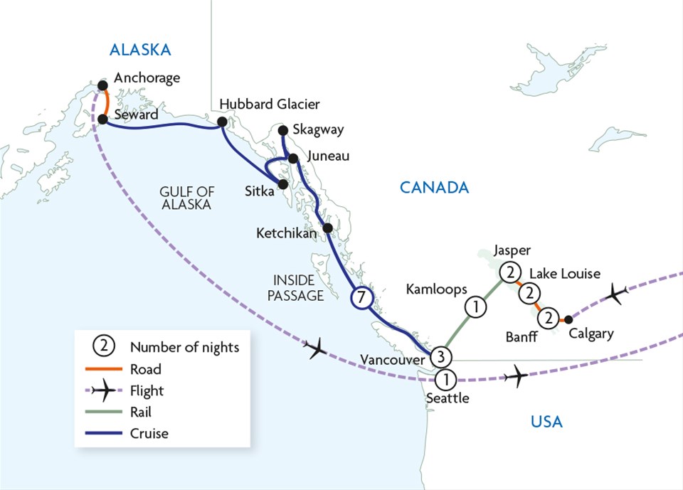 Fairmonts of Western Canada & Incredible Alaska | Trailfinders Ireland