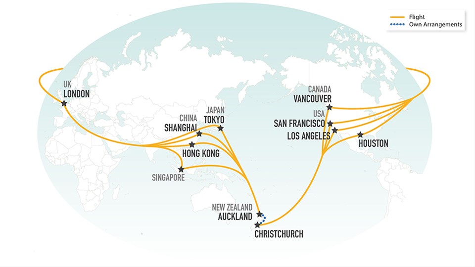 World Airline Routes