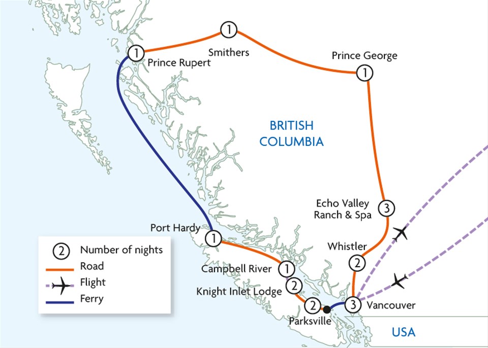 Ranches, Wildlife & Wilderness of British Columbia | Trailfinders
