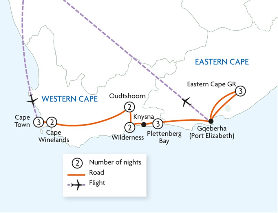 Classic Garden Route & Safari | Trailfinders Ireland