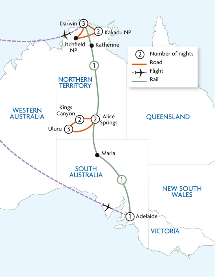 The Ghan - The Ultimate Territory Tour | Trailfinders Ireland