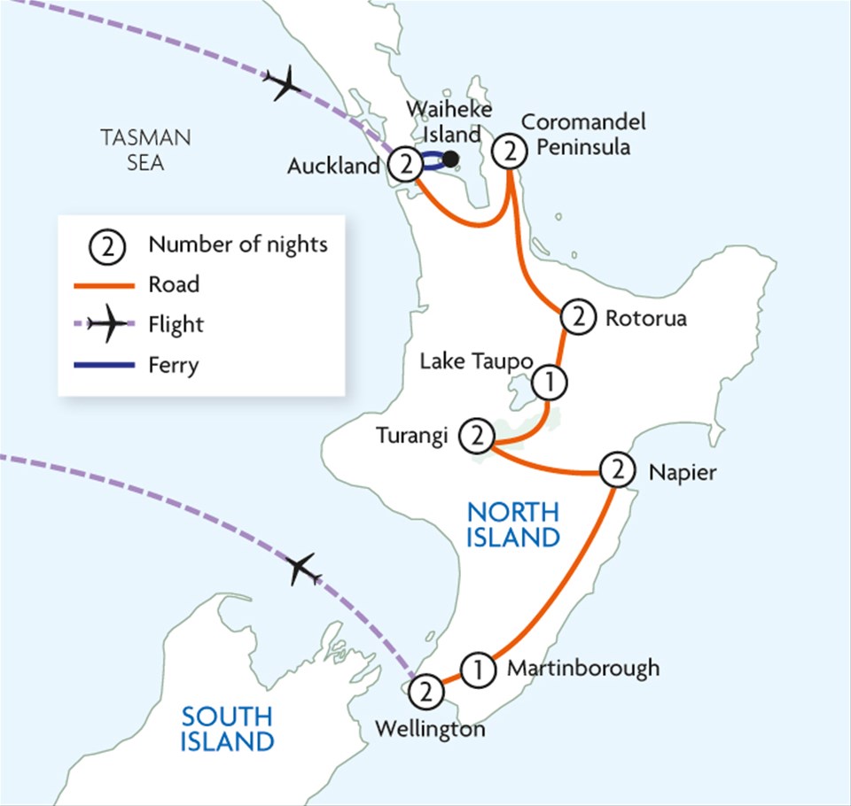 North Island Highlights | Trailfinders Ireland