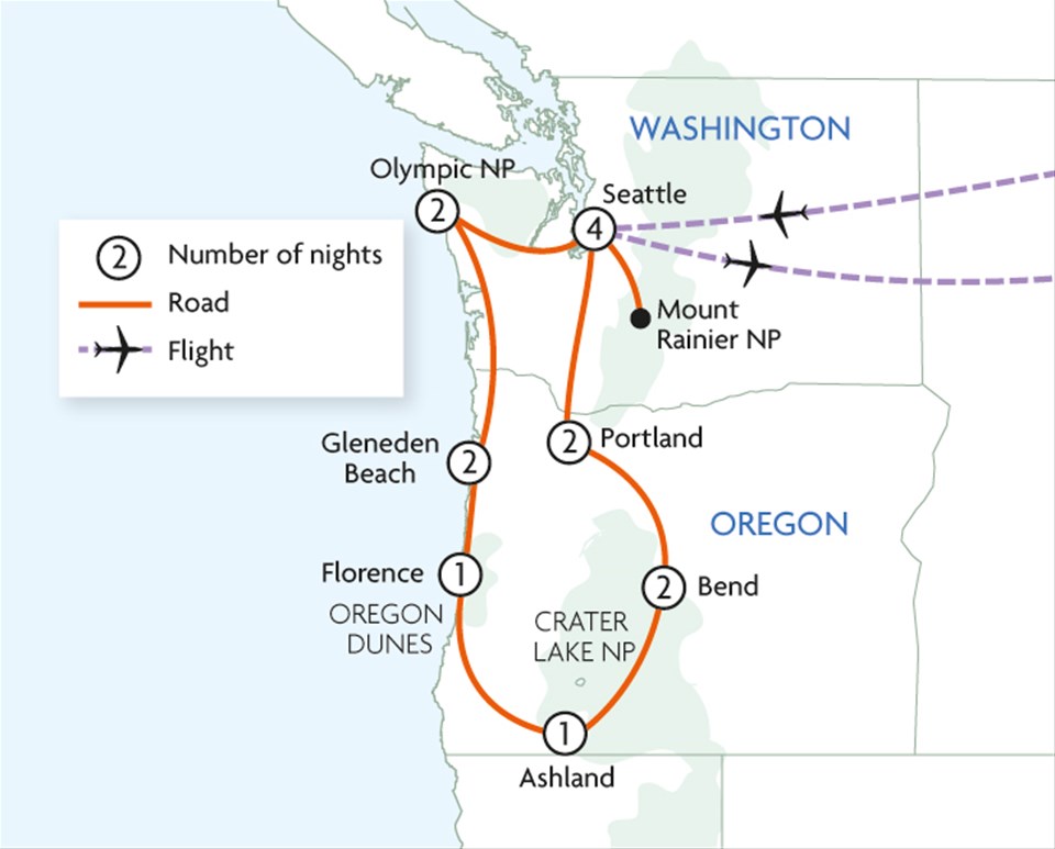 Oregon & Washington Explorer | Trailfinders Ireland